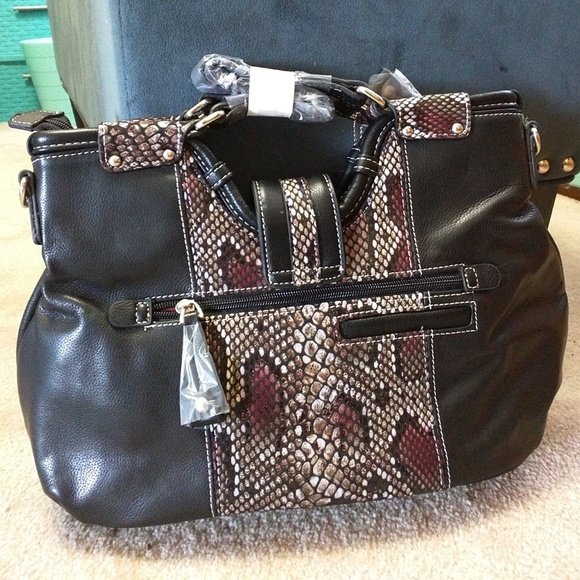 Marc Chantel | Bags | Mc Marc Chantal Nappa Genuine Leather Satchel W ...